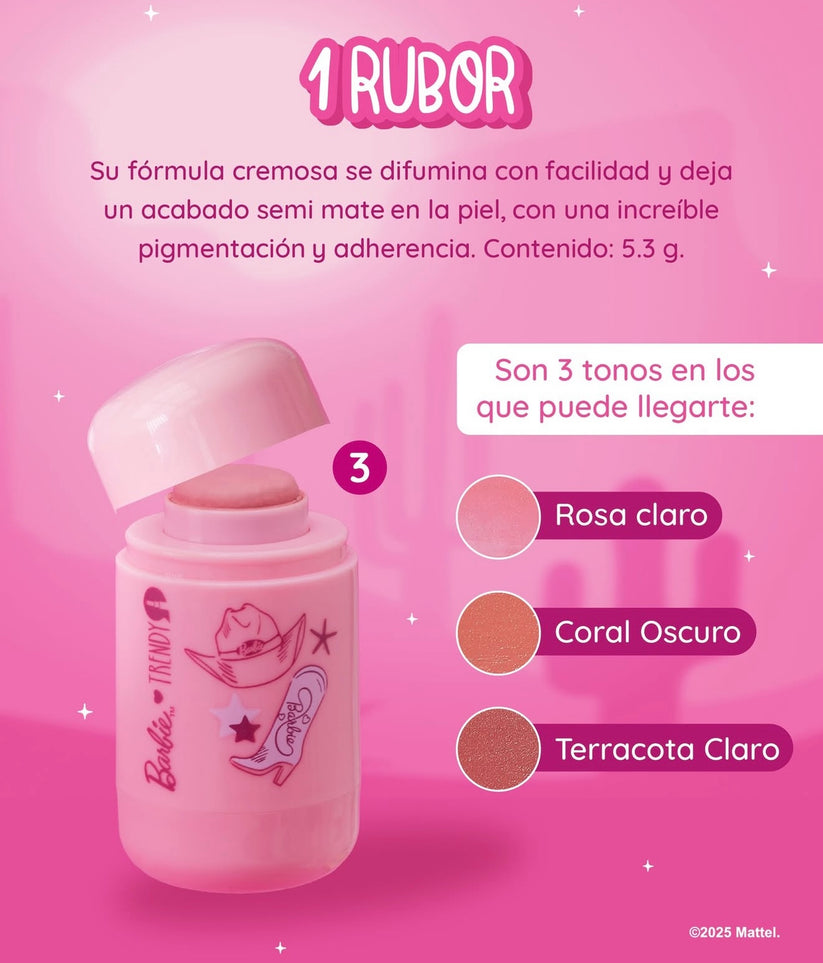 Kit Barbie vaquera trendy 💘 – Miranda