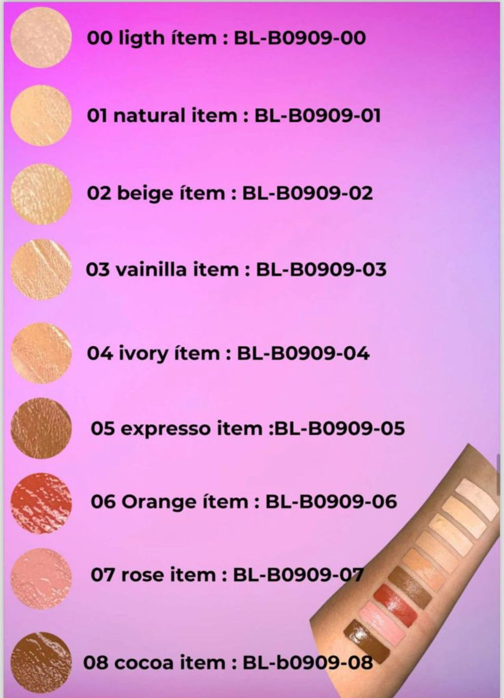 Correctores bloomshell – Miranda